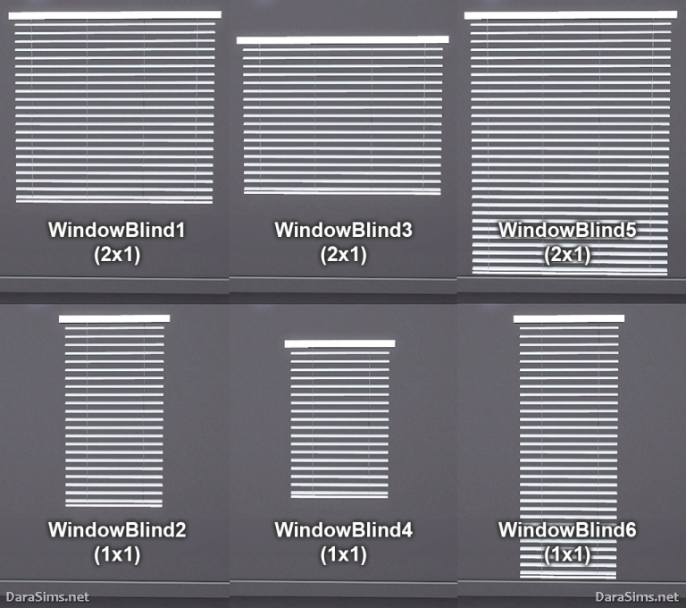 Window blinds (for The Sims 3) | DaraSims.net