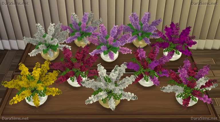 Flower Set 2 (for The Sims 4) | DaraSims.net
